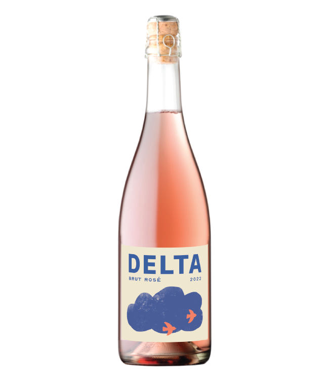 Delta, 2021 Brut Rosé – Wags & Wine